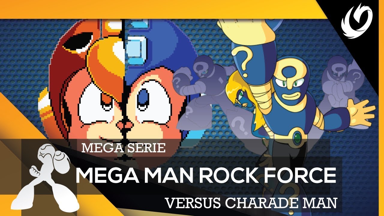 VERSUS CHARADE MAN | MEGA MAN ROCK FORCE - YouTube