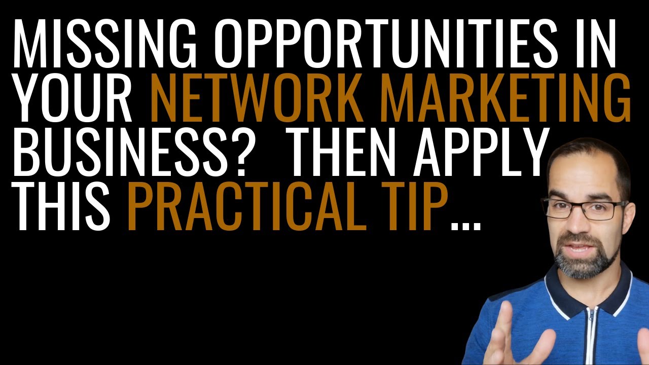 Practical Network Marketing Training - YouTube