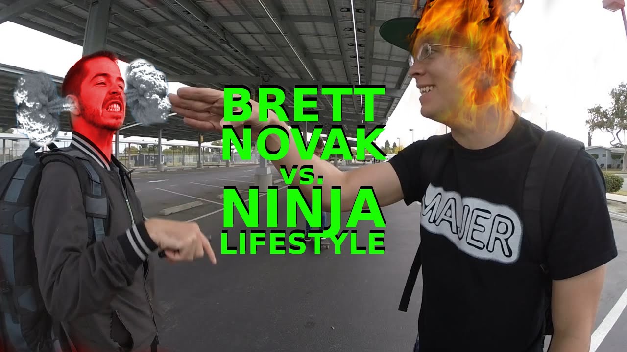 Brett Novak vs Ninja Lifestyle! - YouTube