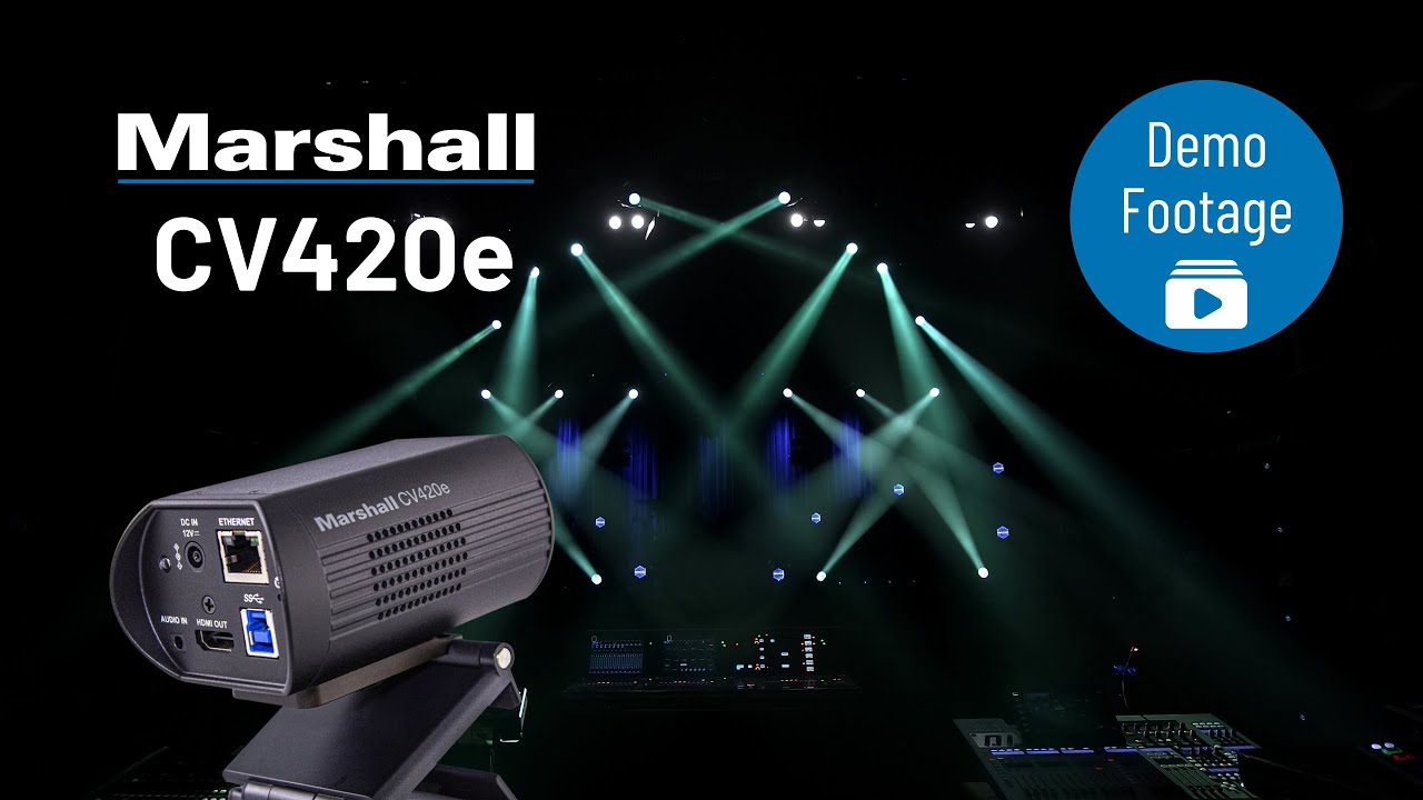 Marshall CV420e Demo Footage - YouTube