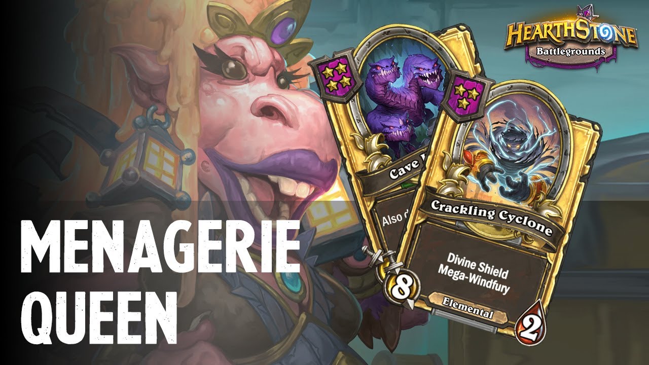 Wagtoggle, MENAGERIE QUEEN | Hearthstone Battlegrounds (19.0) - YouTube
