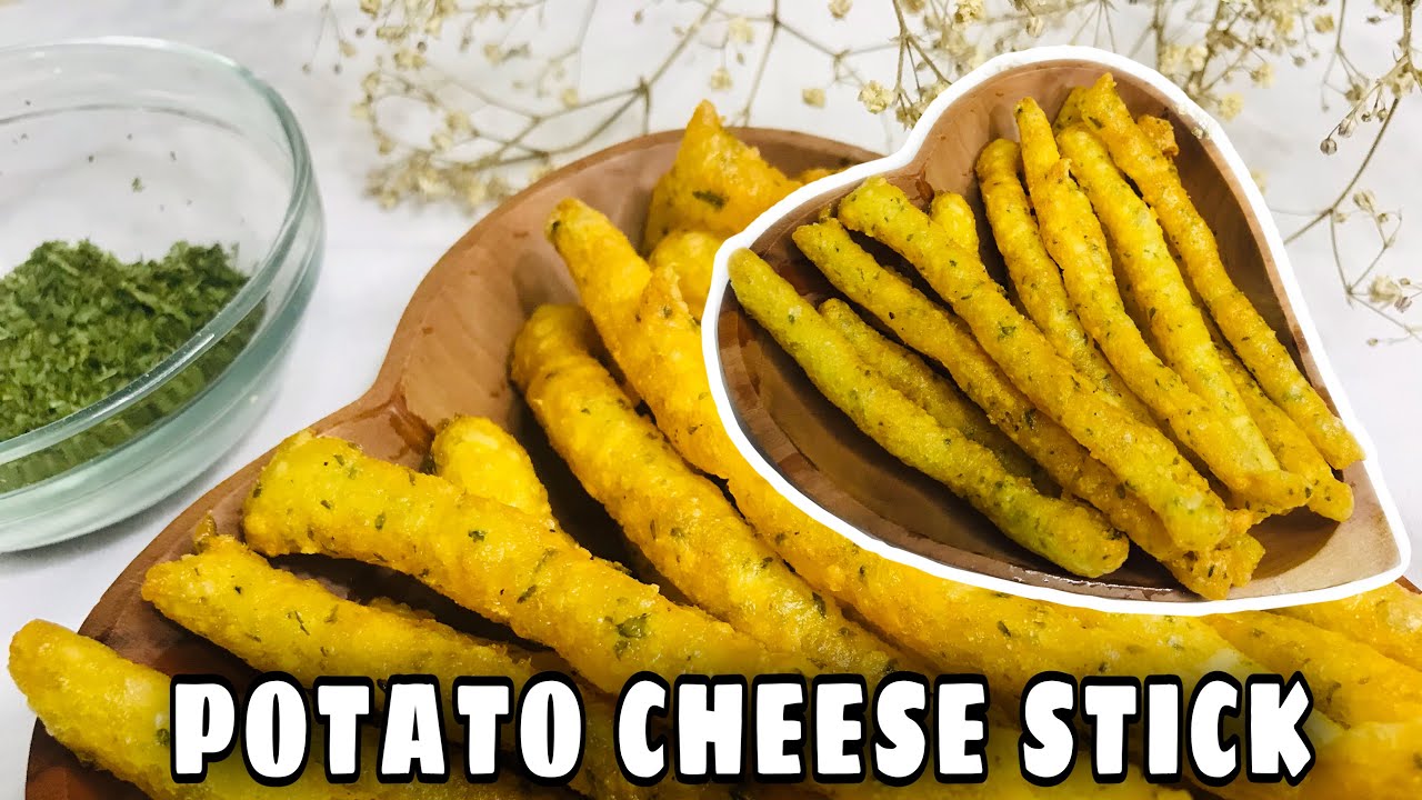 PALING ENAK DAN SIMPLE..!!! POTATO CHEESE STICK RUMAHAN UNTUK CEMILAN ...