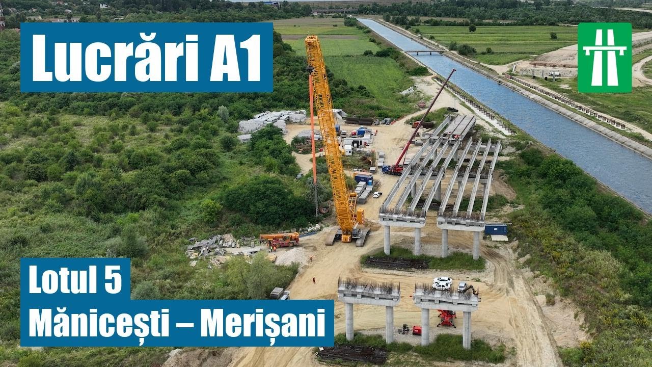 [08 AUG 2023] Lucrari A1 – Lotul 5, Manicesti – Merisani - YouTube