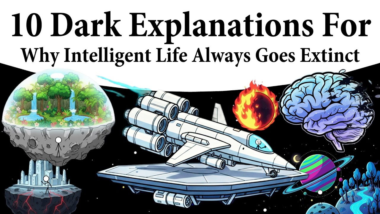 10 Dark Explanations for Why Intelligent Life Always Goes Extinct - YouTube