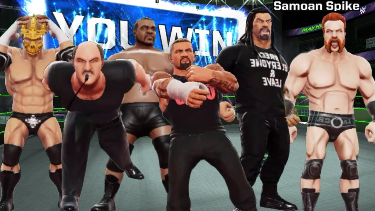 Samoan Spike Special Event Game Play 💪 In WWE Mayhem - YouTube