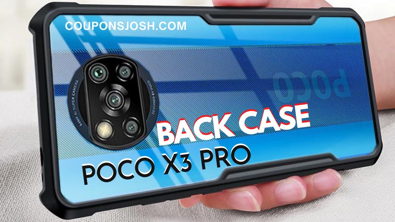 POCO X3 PRO BACK Transparent Bumper Case - YouTube