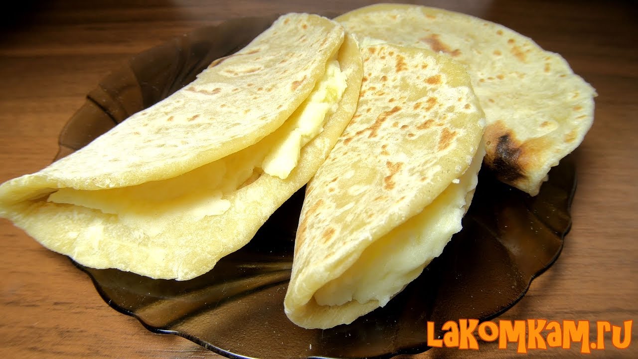 Кыстыбый с картофелем (затраты 55 рублей). Татарский рецепт - YouTube