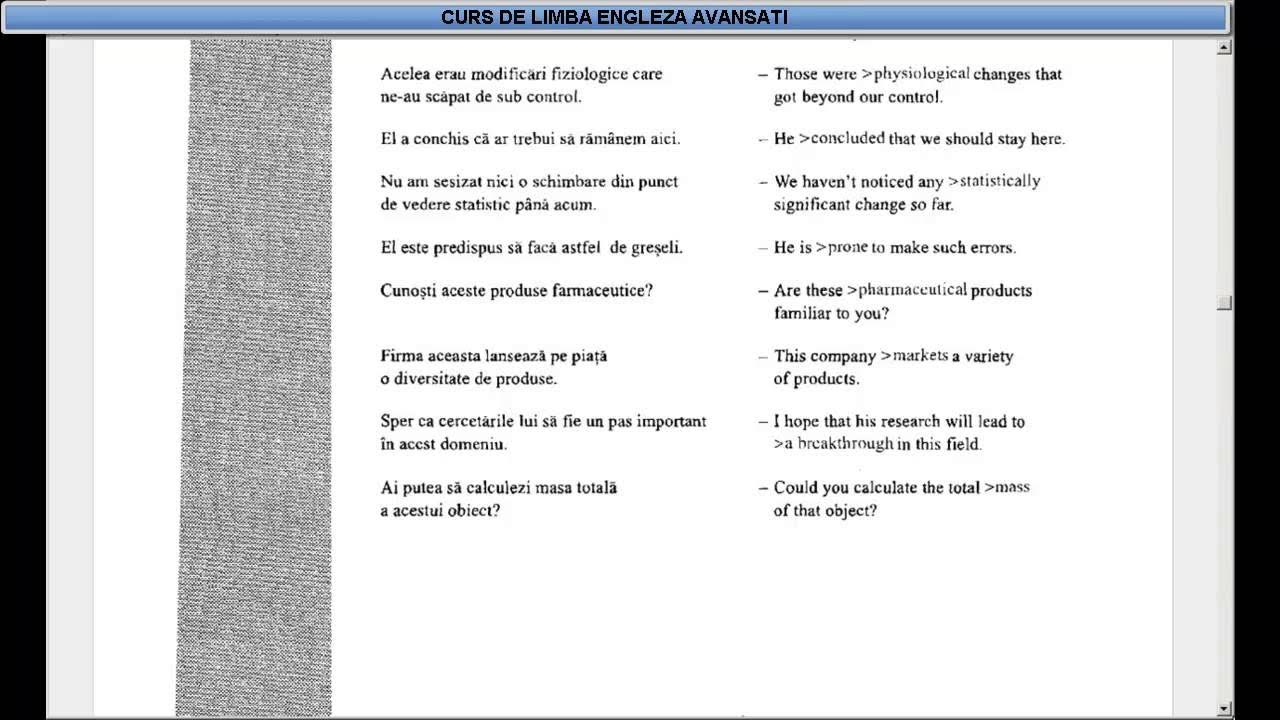 Curs de limba Engleza nivel Avansati (tema+dictionar) - Lectia 12 - YouTube