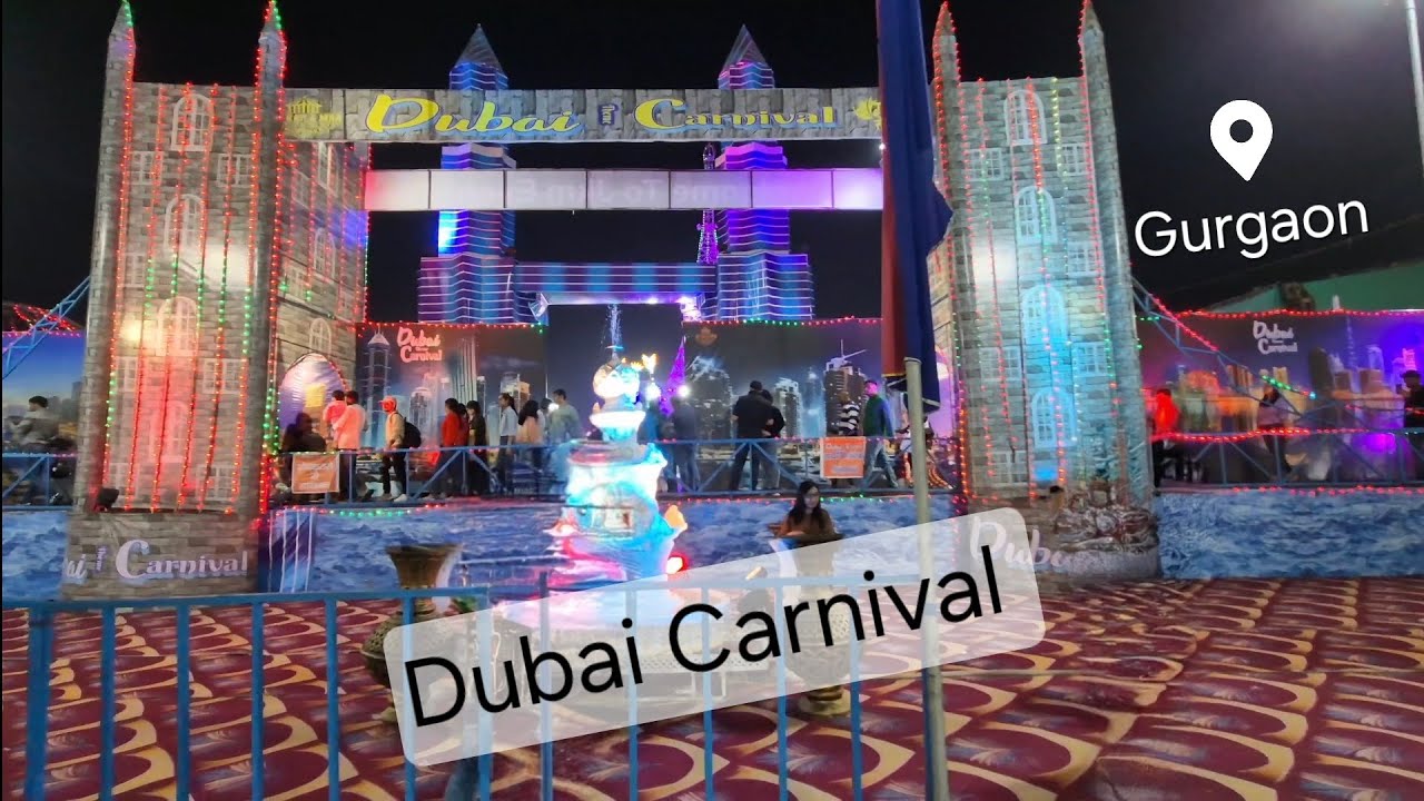 Dubai Theme Carnival #gurgaon - YouTube