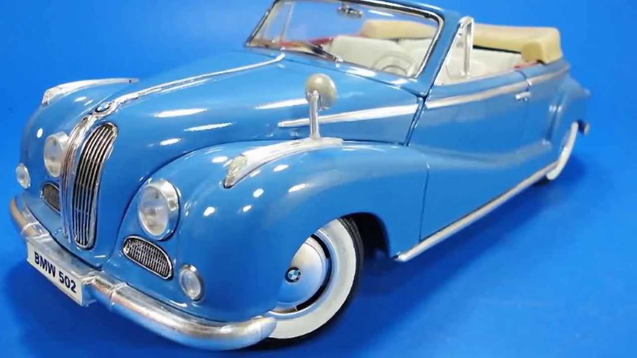 1955 BMW 502 Convertible - YouTube