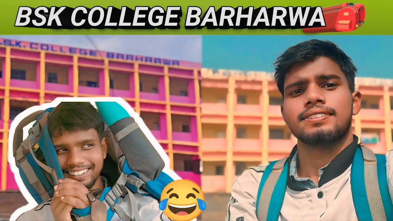 Bsk College Barharwa 🎒// Hindi vlogs video// Daily Vlogs // Silas With ...