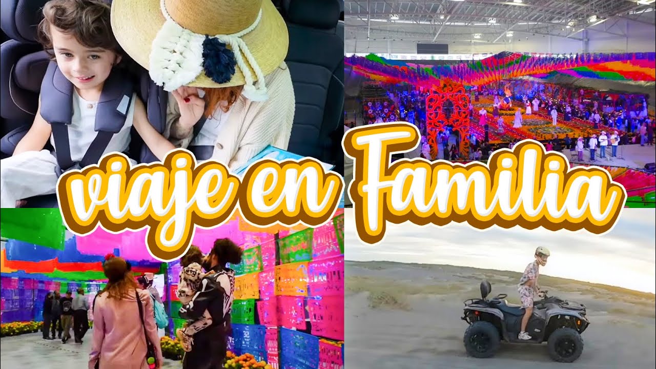 Una semana viajando en familia por Mexico! Primer Roadtrip - YouTube