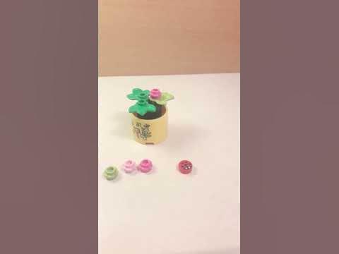Цветок из лего 💐💐 - YouTube