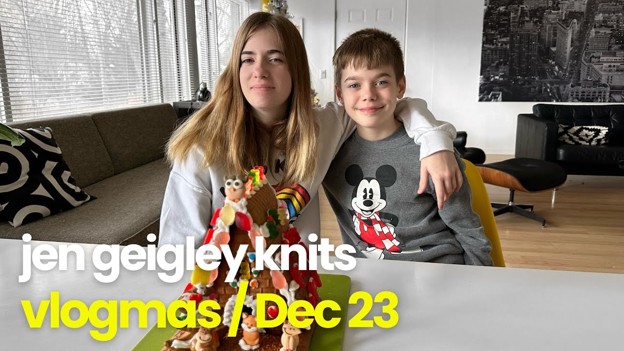 Vlogmas 2023 - Day 23 - Jen Geigley Knits - YouTube