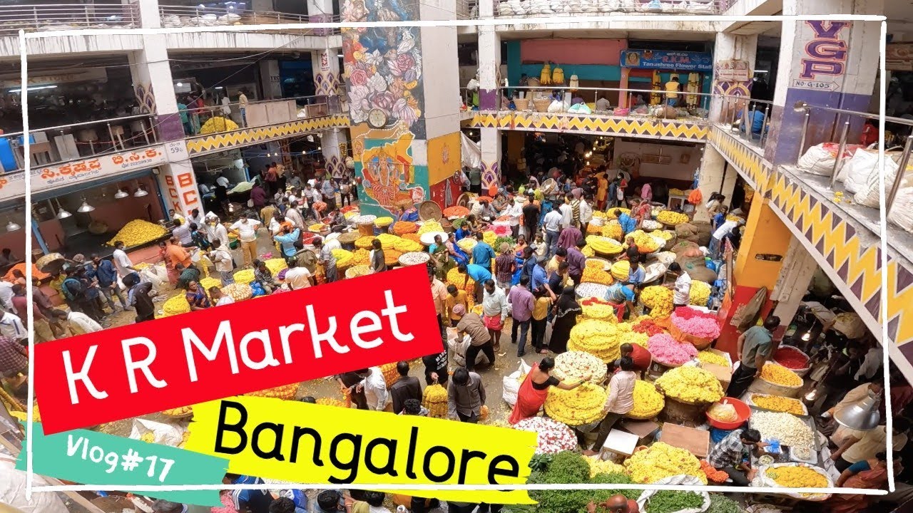K R Market Bangalore | Dussehra Crowd in K R Market | ബാംഗ്ലൂരിലെ ...