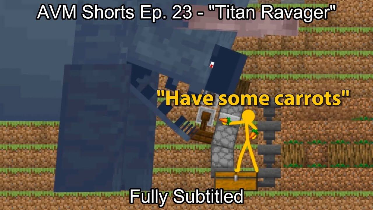 Titan Ravager - Animation vs. Minecraft Shorts Ep. 23 (Fully Subtitled ...