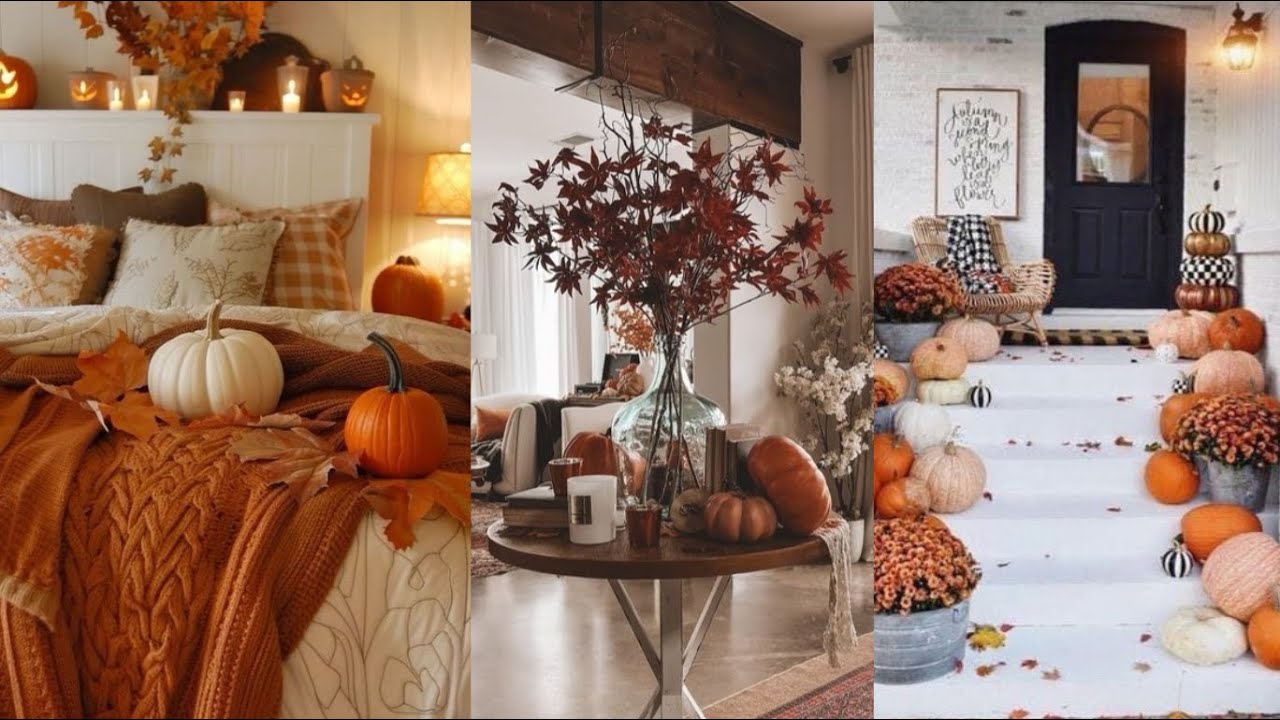 Gorgeous Fall Decor for Every Home: Elegant Decor Inspirations. - YouTube