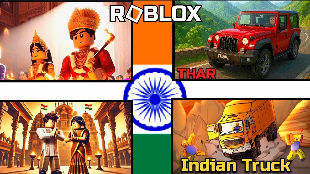 TRYING INDIAN GAMES IN ROBLOX!! - YouTube
