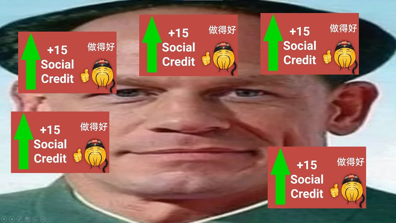 Basically 2021 social credit meme - YouTube