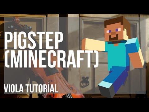 How to play Pigstep (Minecraft) by Lena Raine on Viola (Tutorial) - YouTube