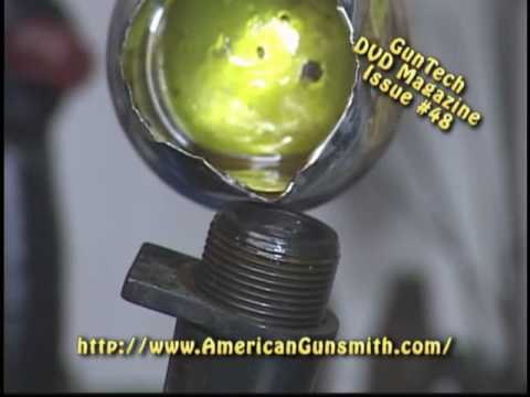 How to Do a Gun Chamber Cast: Excerpt from GunTech Video Magazine #48 ...