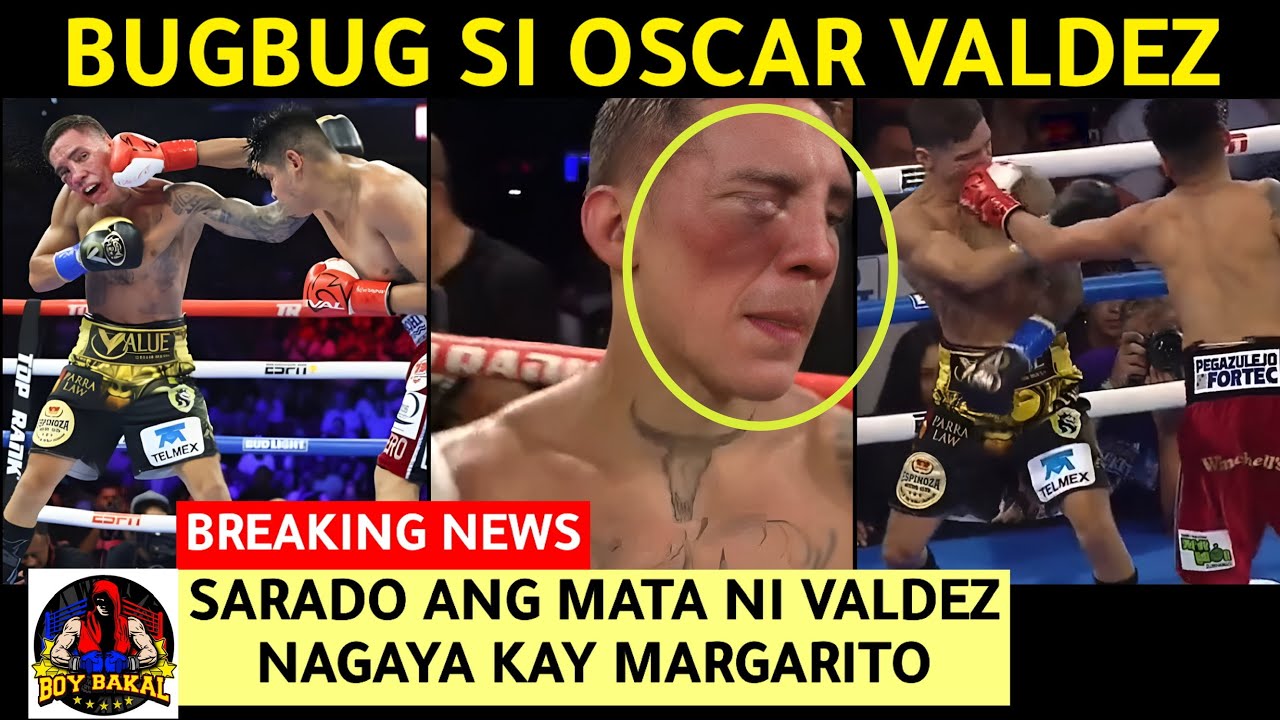 Navarette Binugbug Lang si Oscar Valdez Hanggang Magsarado Ang Mata ...