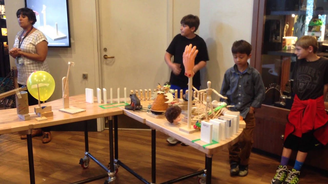 Exploratorium trip - Feb 13 2015 - Tinkering Lab 02 - YouTube
