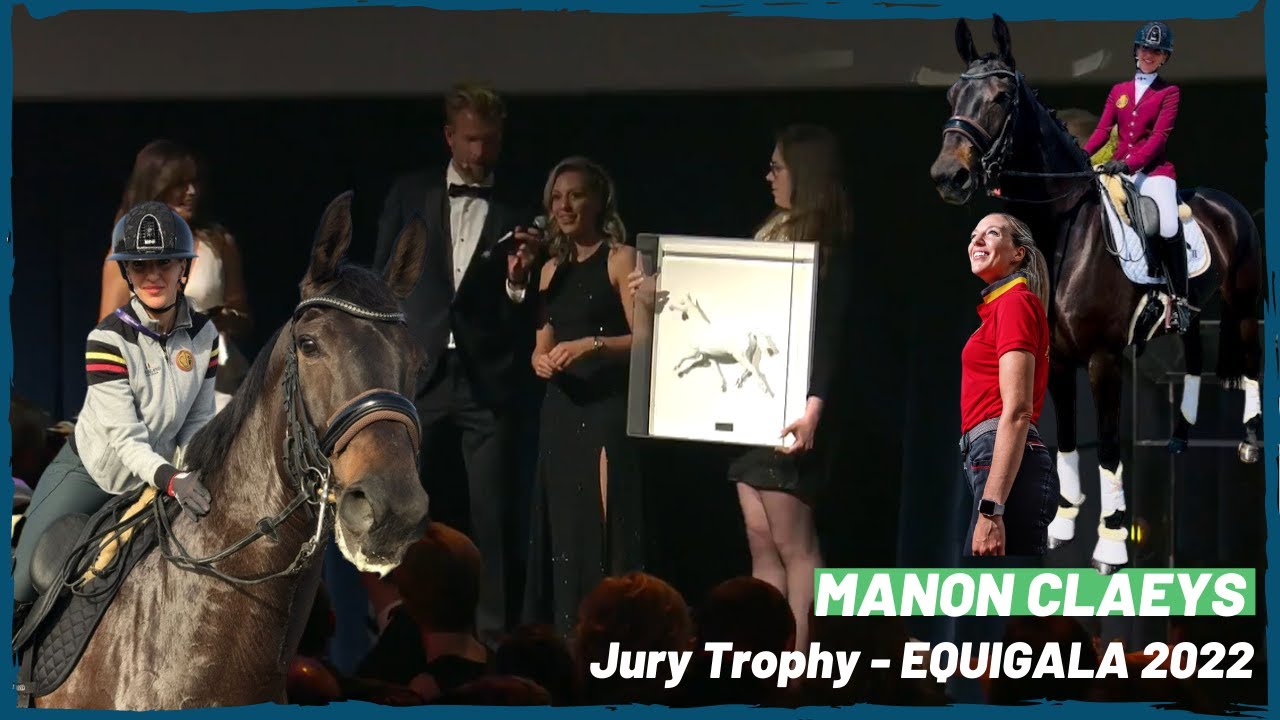 Manon Claeys wint de Jury Trophy 💐 I Equigala 2022 I Interview met ...