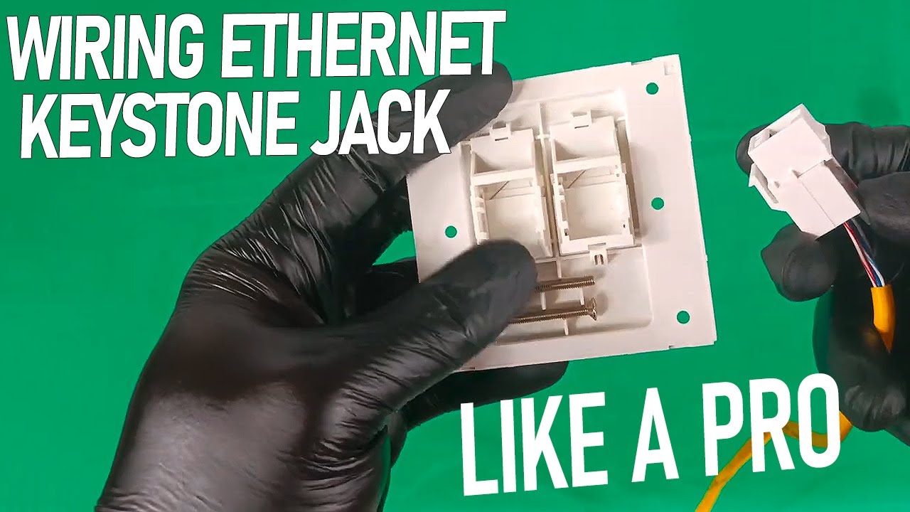 How to Wire Ethernet Wall Jacks Like a Pro (Cat5e / Cat6 / Cat7 ...