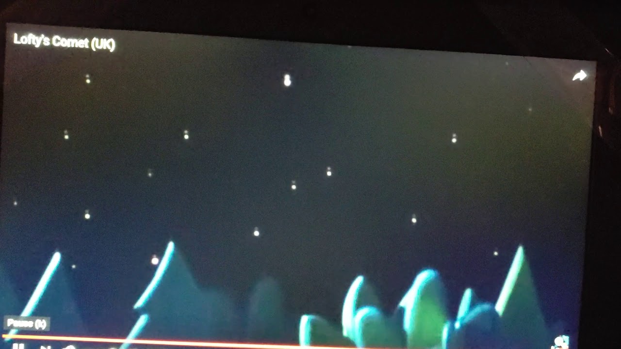 Lofty's comet (UK) - YouTube