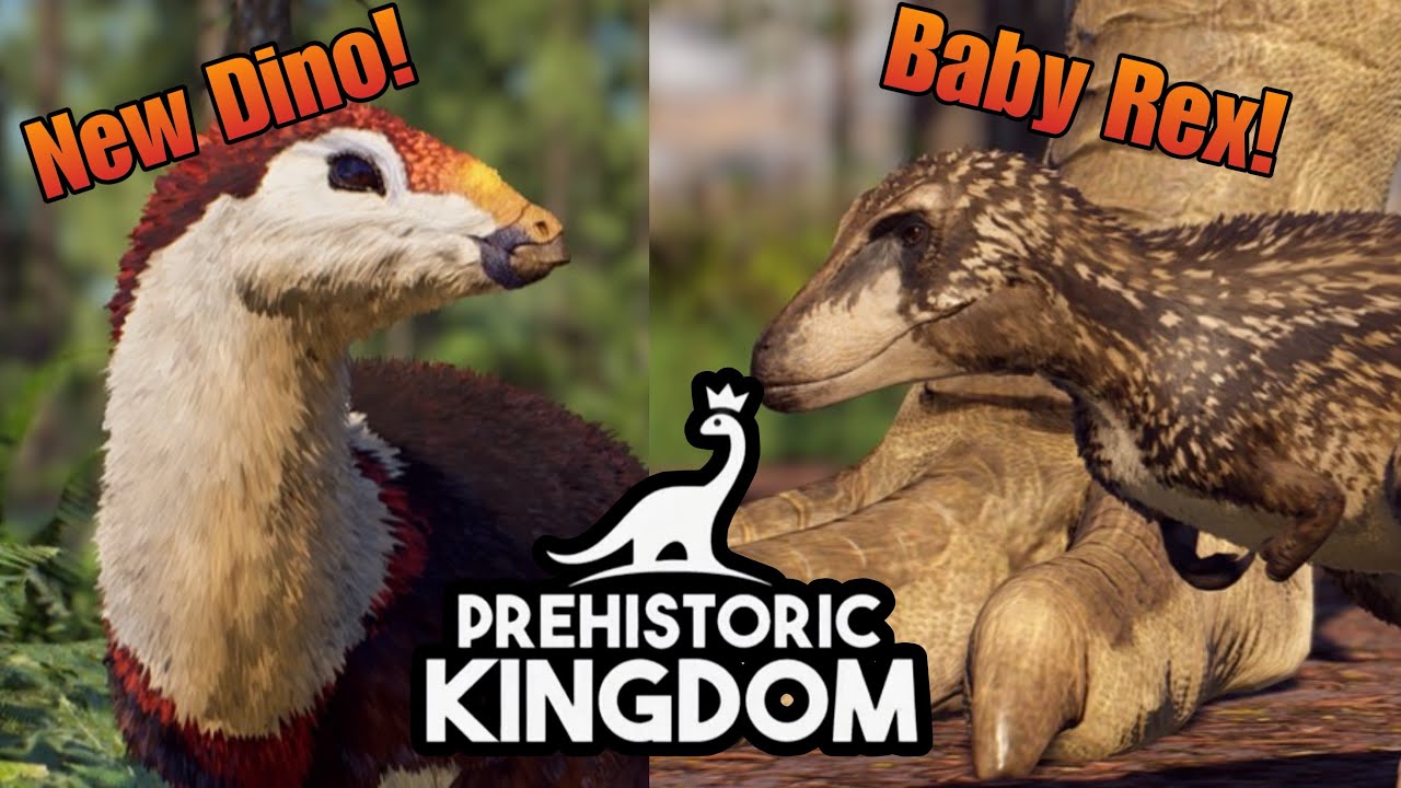 BABY T.REX ( Prehistoric Kingdom Dev Diary) - YouTube