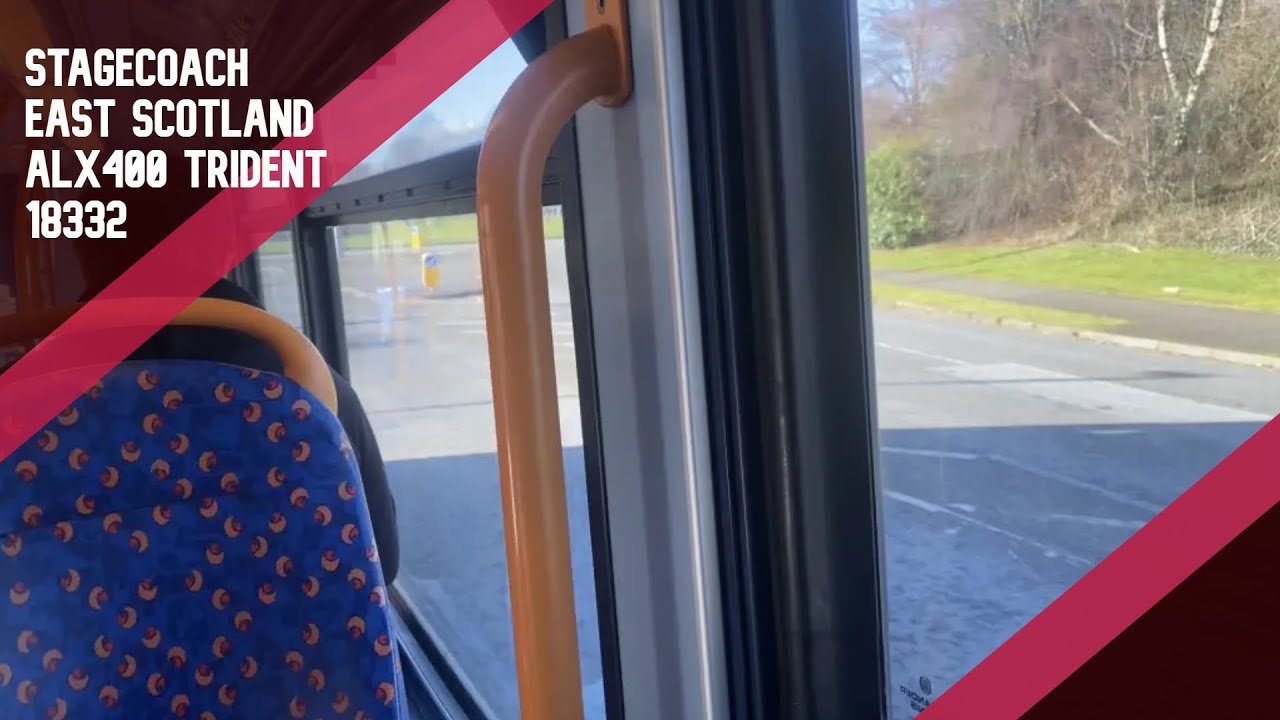 Stagecoach East Scotland - ALX400 Trident - 18332 - YouTube