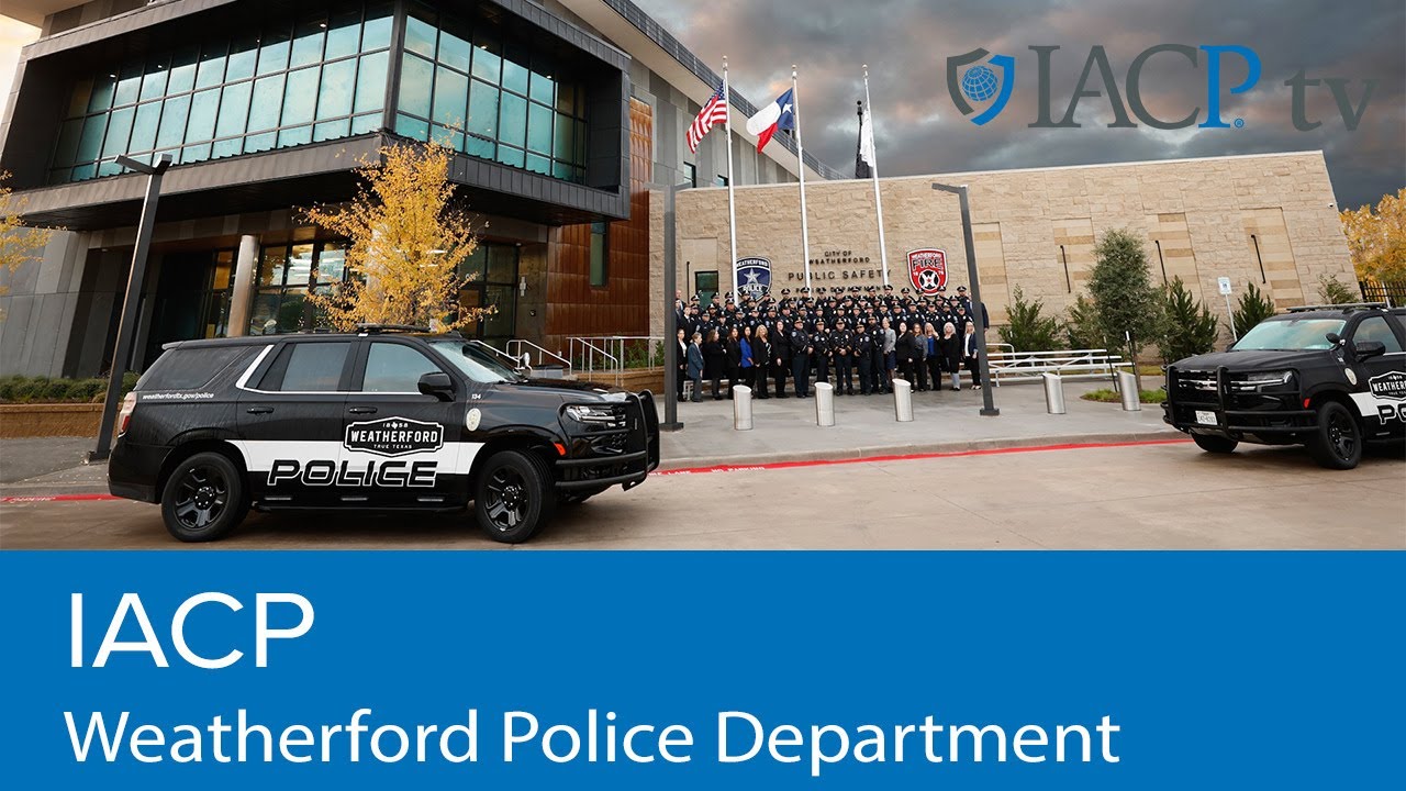 Weatherford Police Department, TX: Prioritizing Member Wellbeing - YouTube