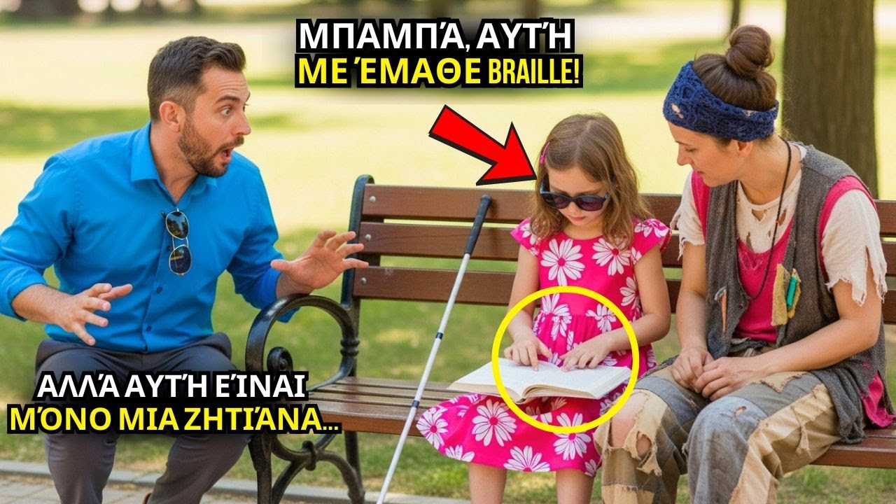 Ο ΕΚΑΤΟΜΜΥΡΙΟΥΧΟΣ ΒΛΕΠΕΙ ΜΙΑ ΖΗΤΙΑΝΑ ΝΑ ΔΙΔΑΣΚΕΙ ΜΠΡΑΪΓ ΣΤΗΝ ΤΥΦΛΗ ΚΟΡΗ ...