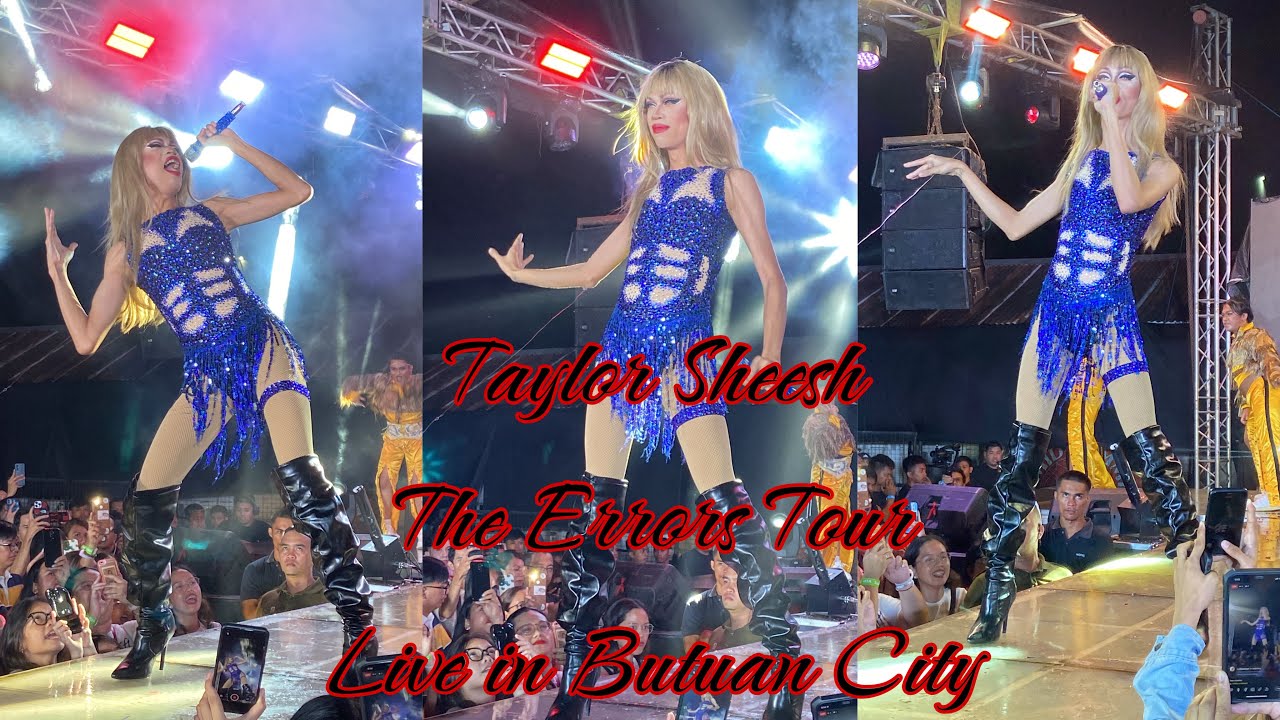 Taylor Sheesh The Errors Tour Live in Butuan City - YouTube