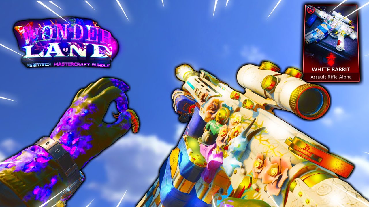 NEW DLC REACTIVE MASTERCRAFT XM4 "WHITE RABBIT" in Cold War(WONDER LAND ...