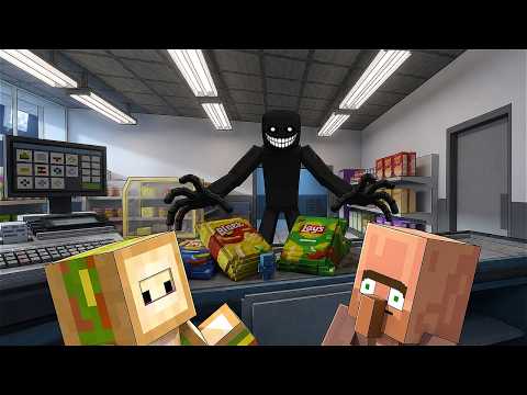 GECE 3'te MARKET AÇMAMALIYDIK! - Minecraft