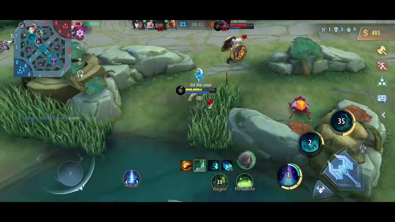 The healing ability of this hero made the enemies give up. - YouTube