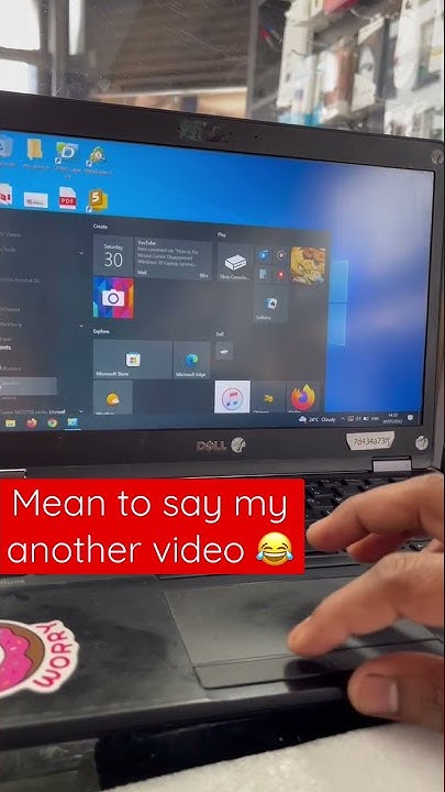 How to Fix adjust Mouse Cursor Slow Fast Windows 10 Loptop Lenovo #shorts #laptop#Dell - YouTube