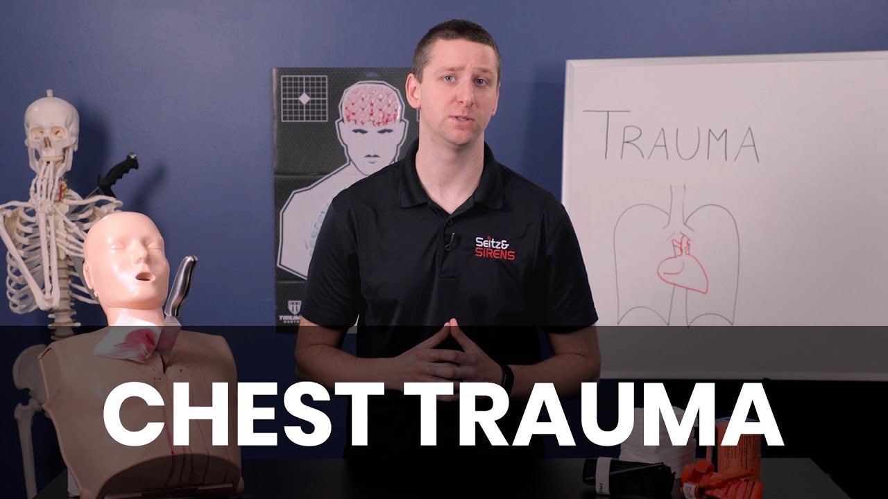 Chest Trauma - EMT Test Prep - YouTube