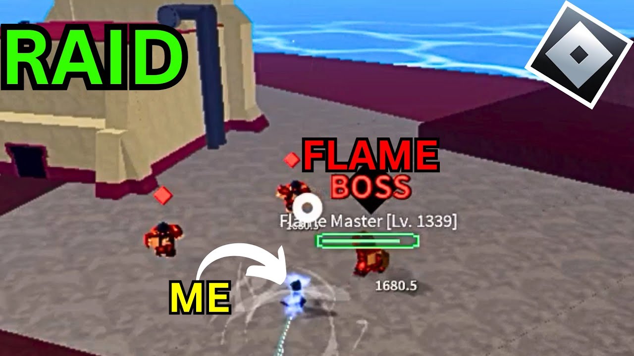 I DEFEAT FLAME 🔥 BOSS IN BLOX FRUIT RAID ( SOLO) - YouTube
