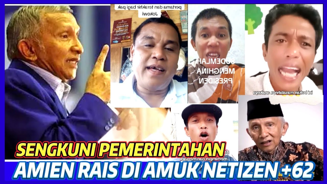 PENGHINAAN... AMIN RAIS Kritik IKN AKHIRNYA S3RANG NETIZEN +62 - YouTube