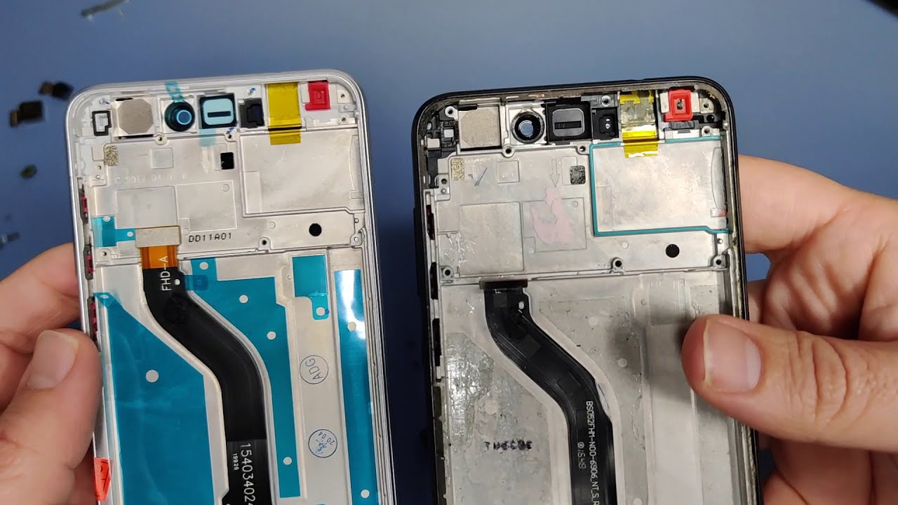 Restaurando un HUAWEI P8 LITE 2017 roto, reparación en 2021 con ...