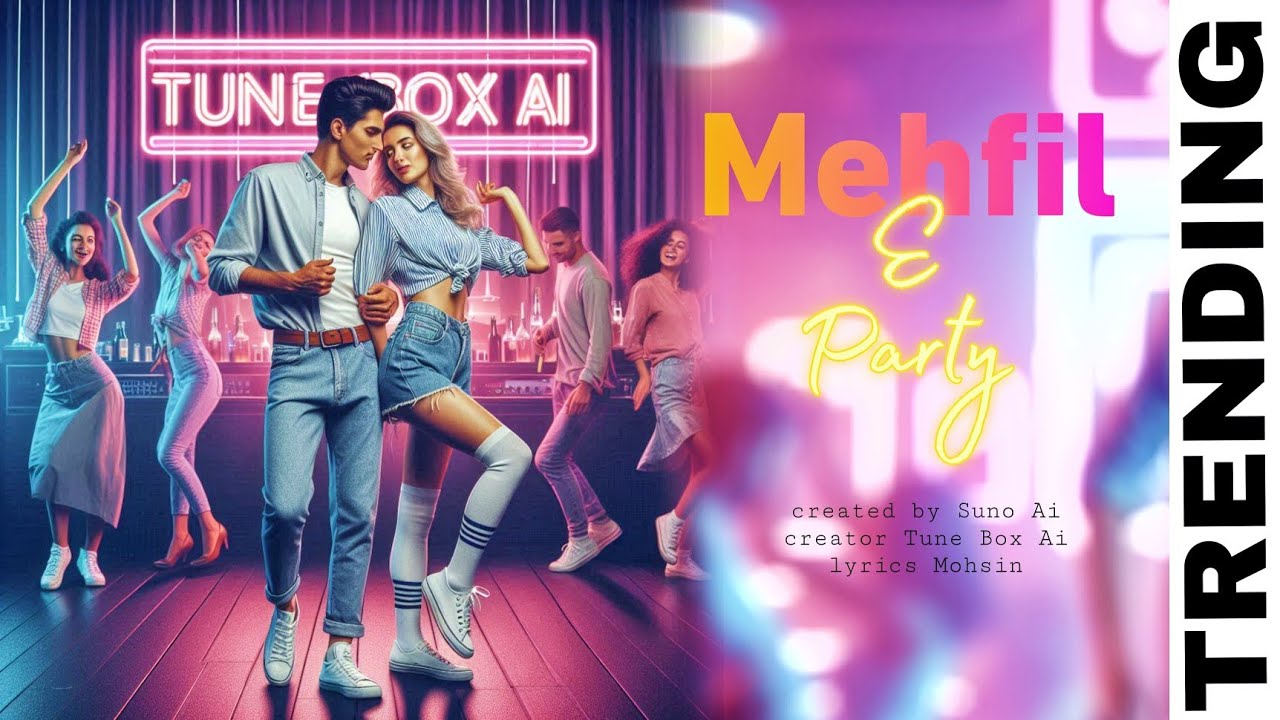 Mehfil e party new 2025 dance party ai song creator Tune Box Ai - YouTube