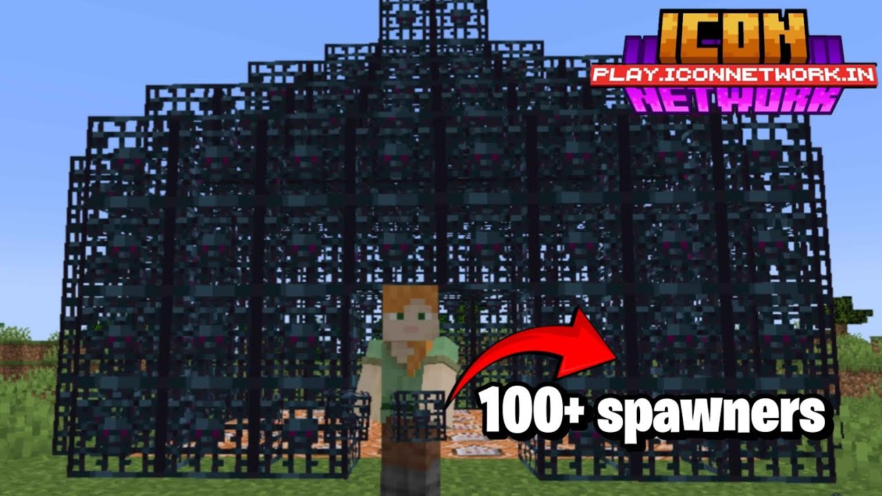 Hunting spawners in this Minecraft public lifesteal SMP #iconnetwork #viralvideo - YouTube