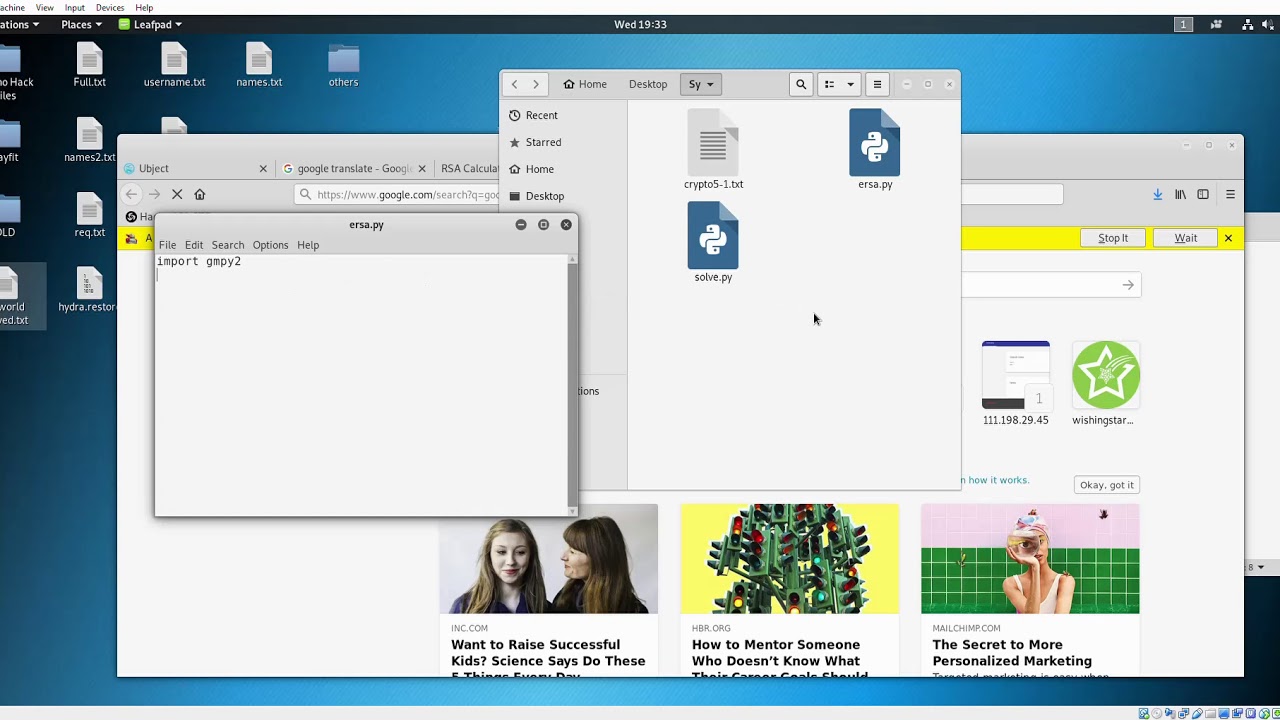 [Adworld] Easy RSA - YouTube