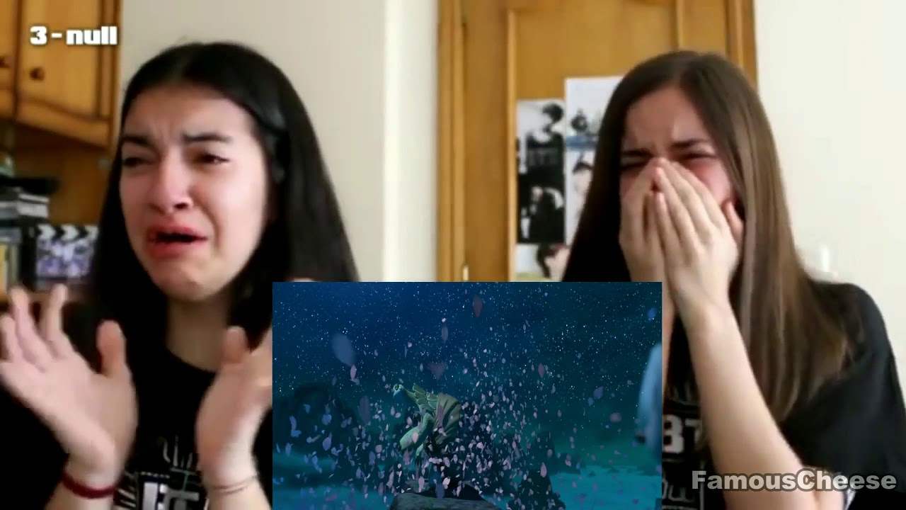 Two girls crying reaction meme - YouTube