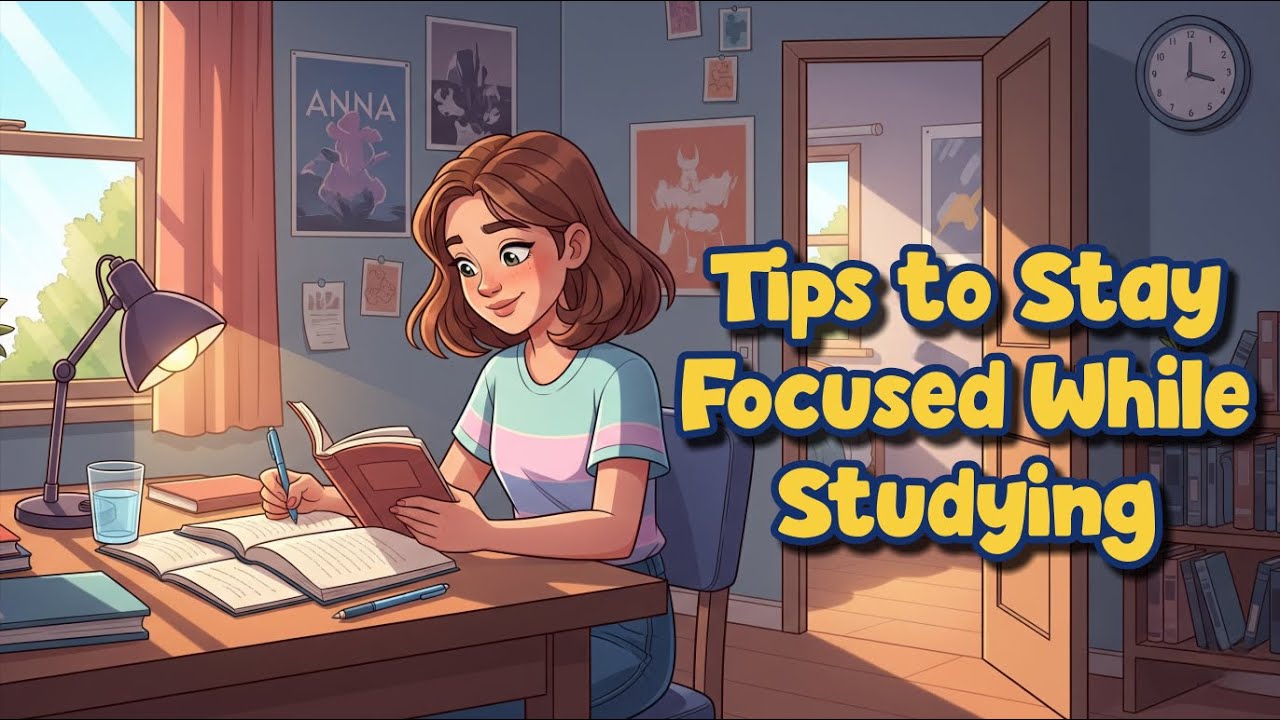 Tips to Stay Focused While Studying 📚 | Improve Your Concentration for beginners Level (A1-B1 ...
