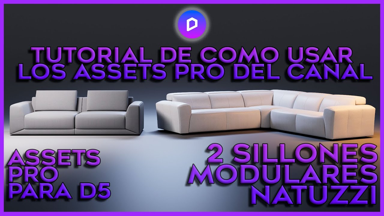 COMO USAR LAS LIBREIRAS | 2 SILLONES MODULARES💺 | NATUZZI | ASSETS PRO ...