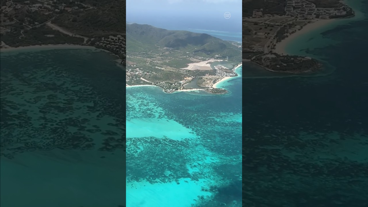 Flying to Antigua & Barbuda 🇦🇬🏝️ #caribbean #antigua #barbuda # ...